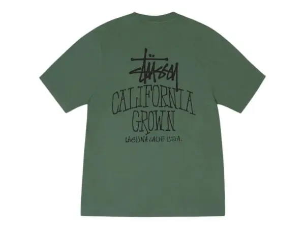StÜssy Cali Grown Pigment Dyed Tee Shirt