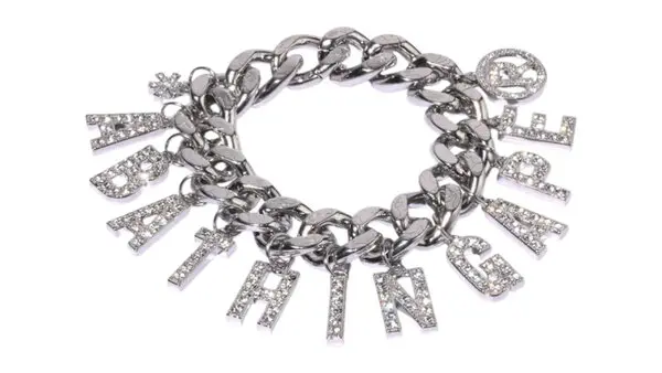 A BATHING APE Chain Bracelet - Silver