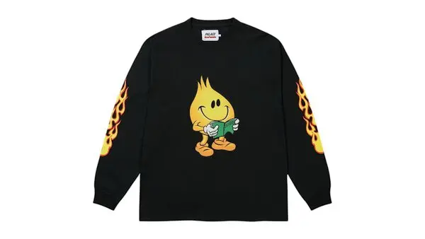 PALACE X World Industries Long Sleeve T-shirt - Black