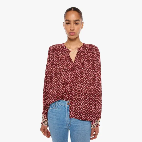 Natalie Martin Tolan Mosaic Spice Shirt