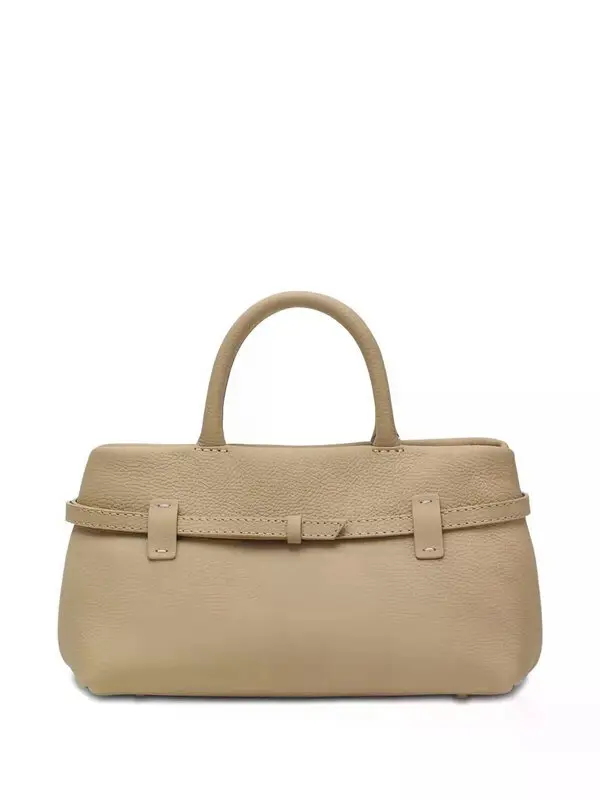 Manu Atelier Le Cambon 25 Leather Tote Bag - Neutrals