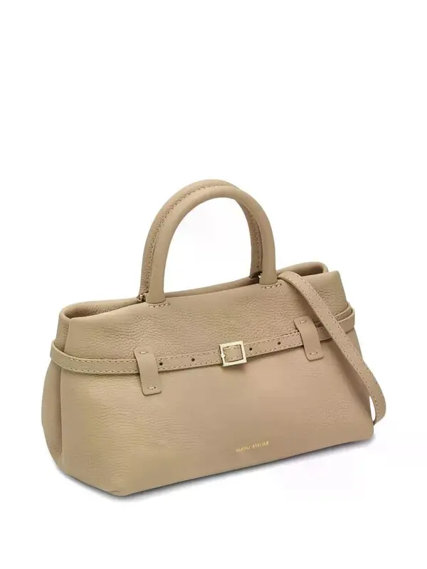 Manu Atelier Le Cambon 25 Leather Tote Bag - Neutrals