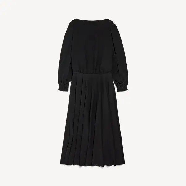 Balenciaga Long Sleeve Balloon Dress