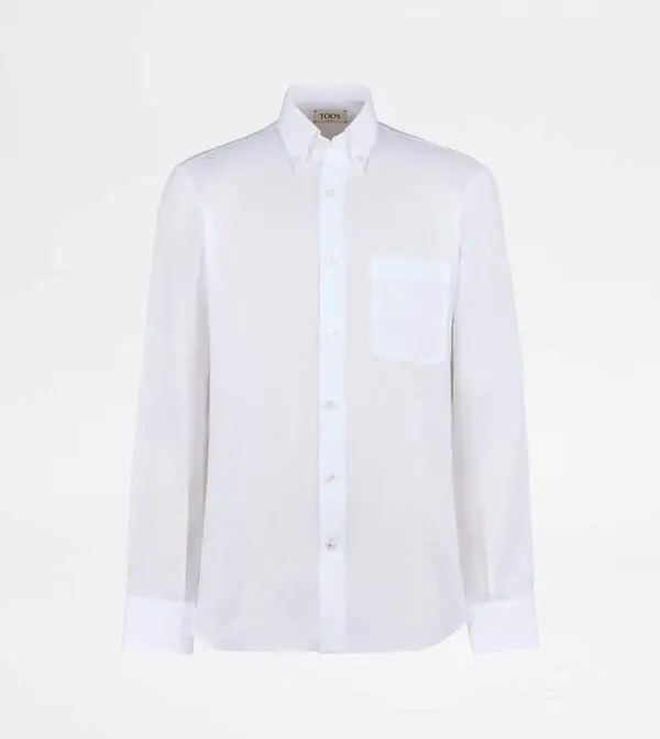 TOD'S Button Down Shirt In Linen