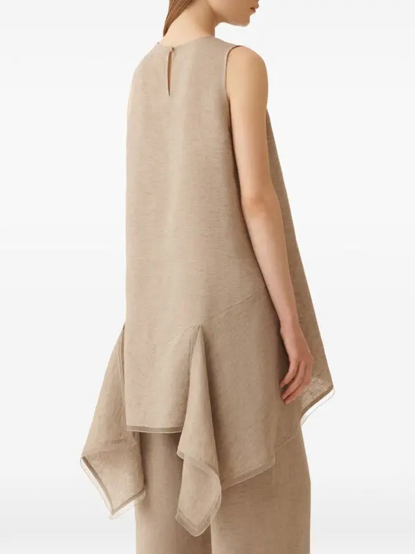 Fabiana Filippi Asymmetric Top - Grey