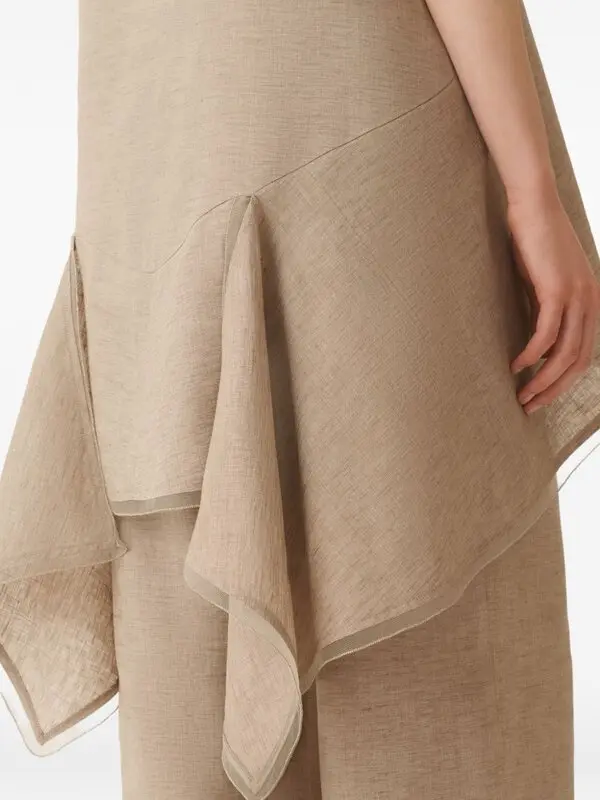Fabiana Filippi Asymmetric Top - Grey