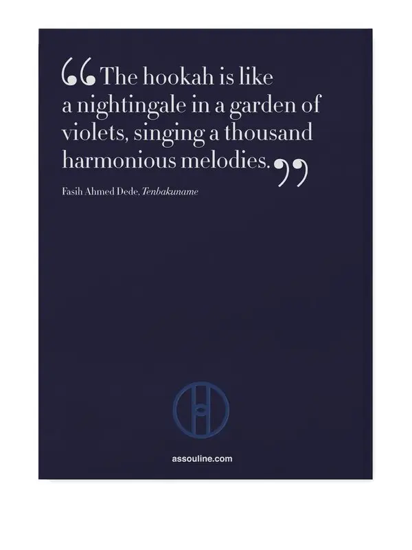 Assouline Mystic Mist, The Rituals Of Huqqa Book - Blue