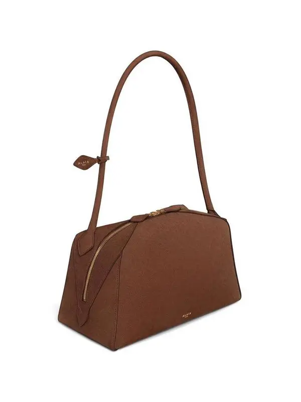 Alaïa Le Bouledogue Shoulder Bag - Brown