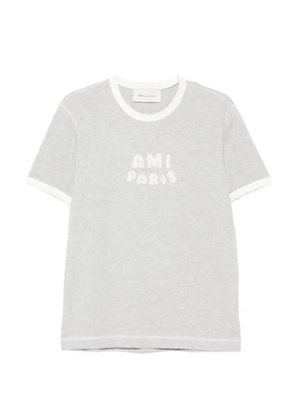AMI Paris Logo Cotton T-shirt