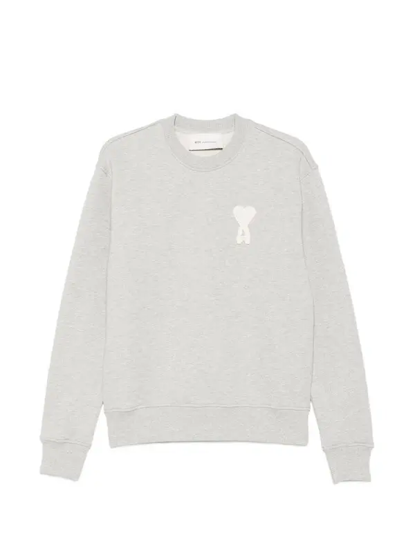 AMI Paris De Coeur Cotton Sweatshirt