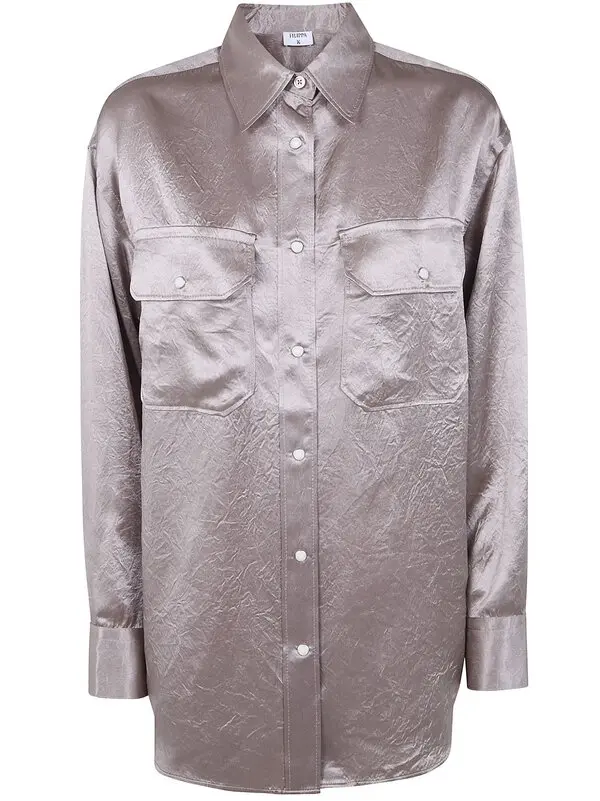 Filippa K Fluid Shirt - Brown