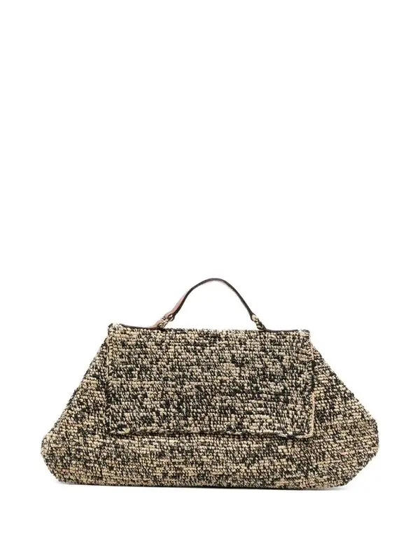 IBELIV Lahady Raffia Satchel & Cross Body Bag