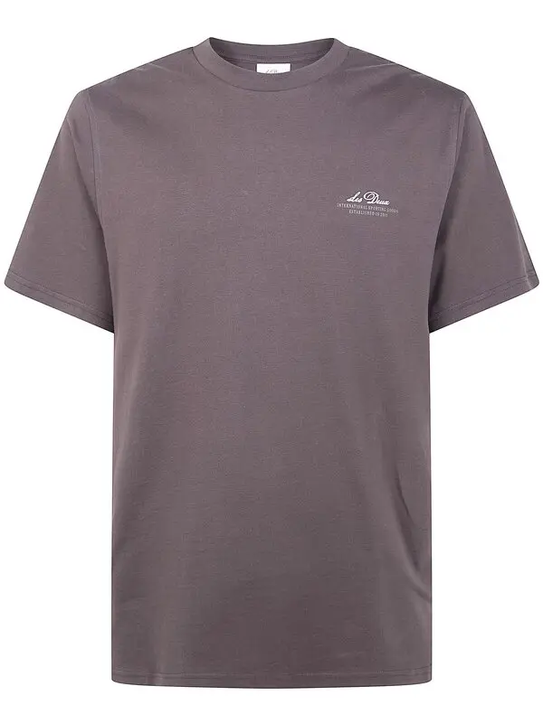 LES DEUX Ben Globe" T-shirt - Brown