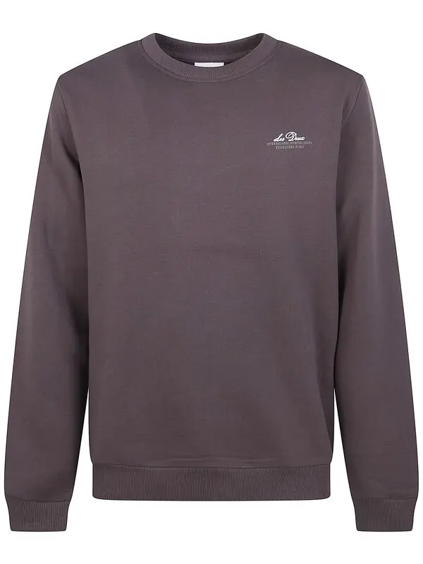 LES DEUX Ben Globe' Sweatshirt - Brown