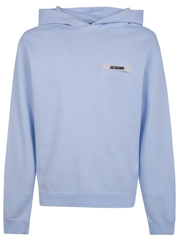 Jacquemus Le Hoodie Gros Grain" Sweatshirt - Blue