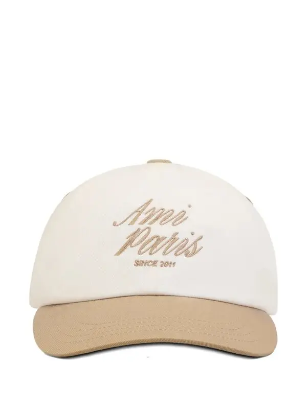 Ami Bicolor Cap - Beige