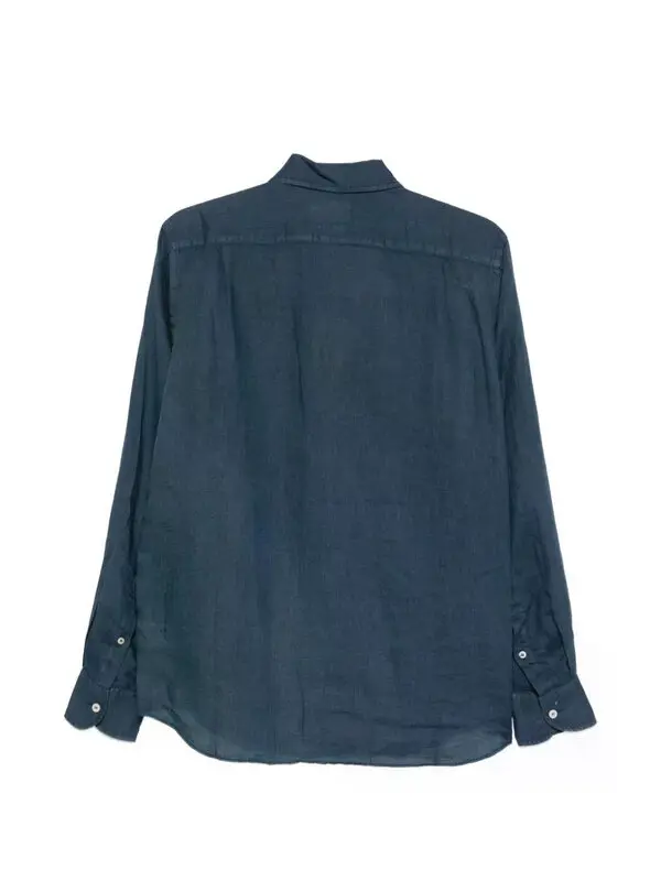 MC2 SAINT BARTH Raphael Long-sleeve Shirt - Blue