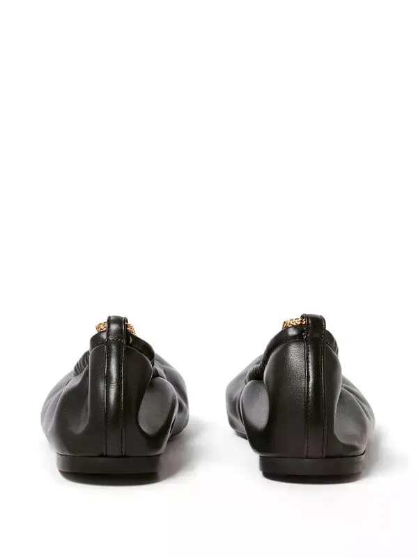 Stella McCartney Chain Strap Ballet Flats