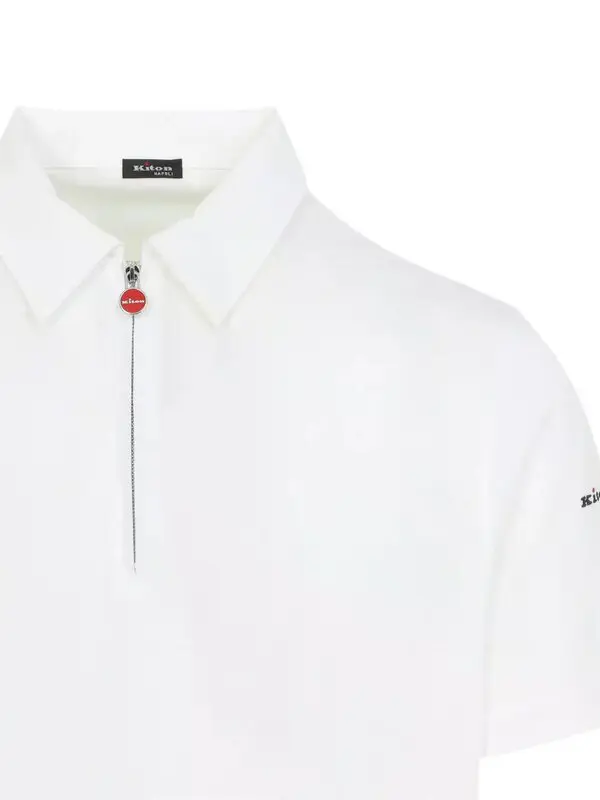Kiton Zip Polo Shirt