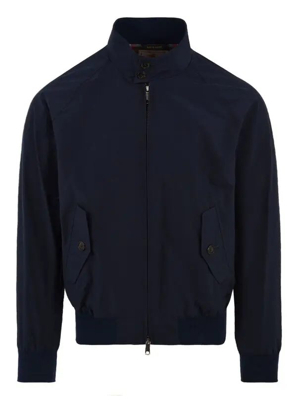 BARACUTA G9 Harrington Jacket - Blue