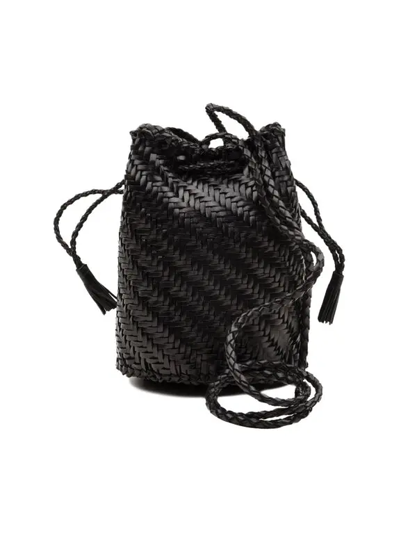 Dragon Diffusion Pompom Double Bag - Black