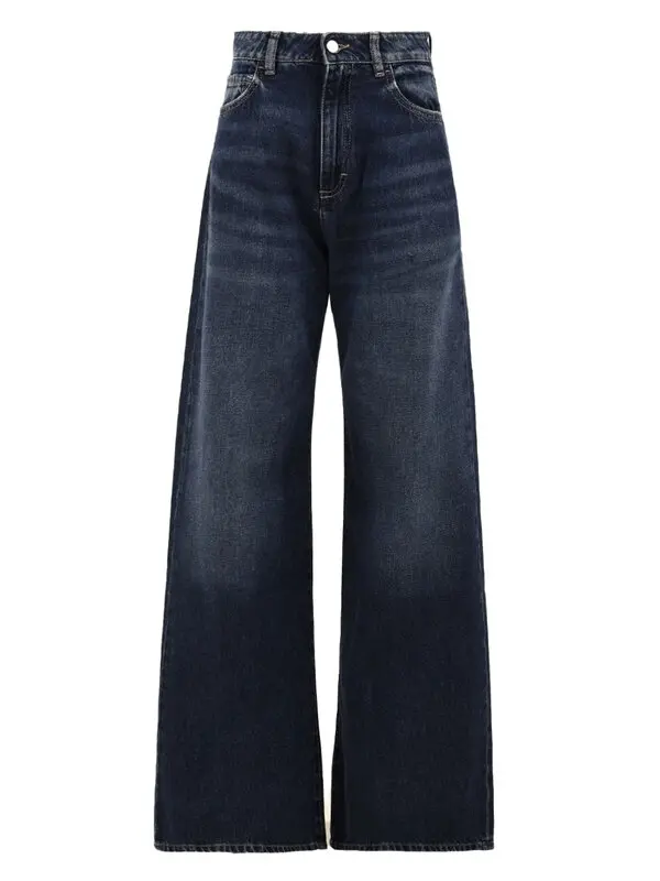 ICON DENIM LOS ANGELES Debby Wide-leg Jeans - Deep Blue