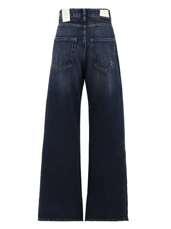 ICON DENIM LOS ANGELES Debby Wide-leg Jeans - Deep Blue