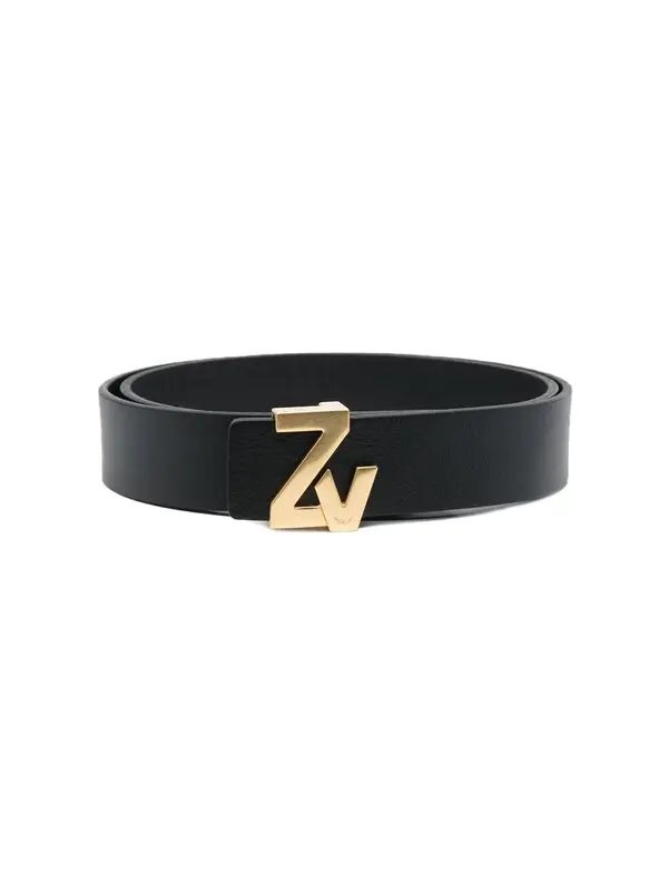 Zadig&Voltaire Leather Belt - Black
