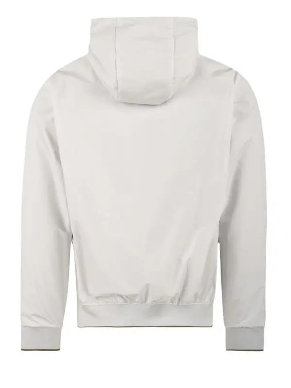 MOORER Reversible Technical Hooded Jacket - White