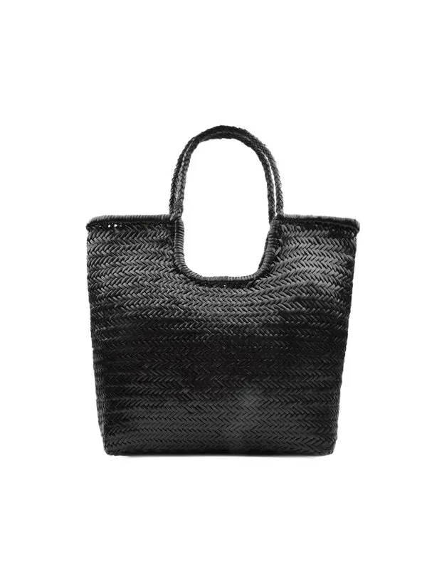 Dragon Diffusion Woven Tote Bag - Black