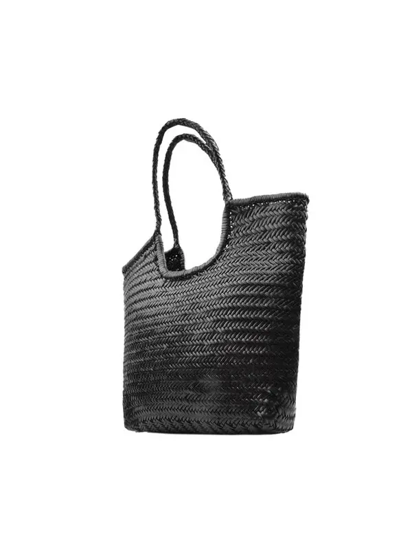 Dragon Diffusion Woven Tote Bag - Black