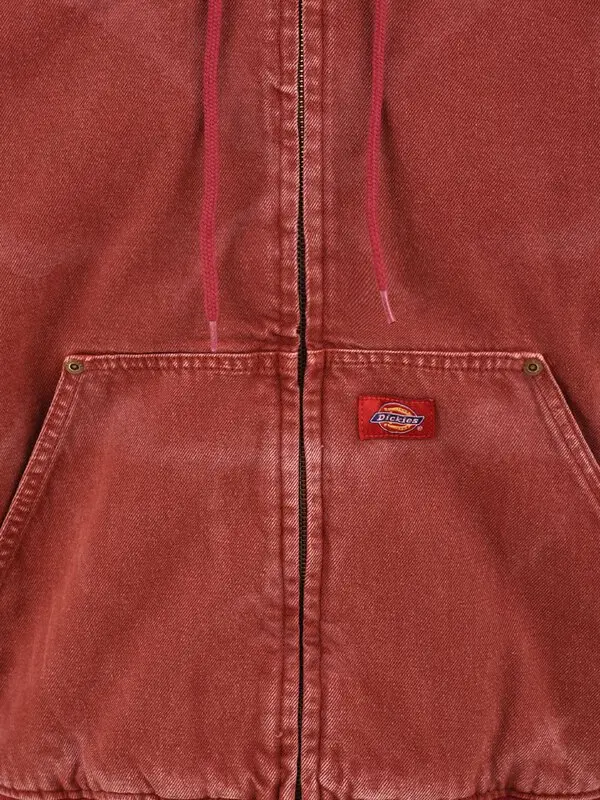 Dickies Lined Denim Hooded Bomber Jacket