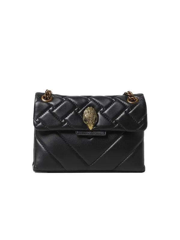 Kurt Geiger The Mini Kensington Drench Bag - Black