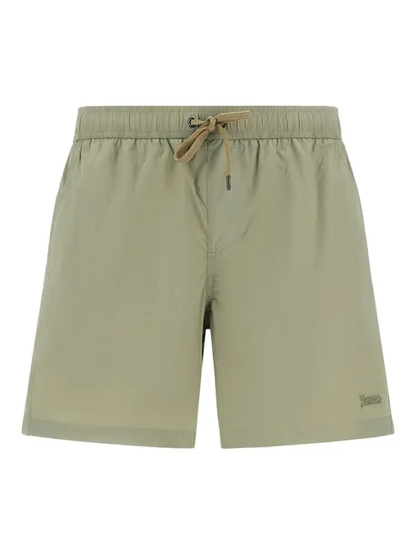 Herno Nylon Beach Shorts - Green