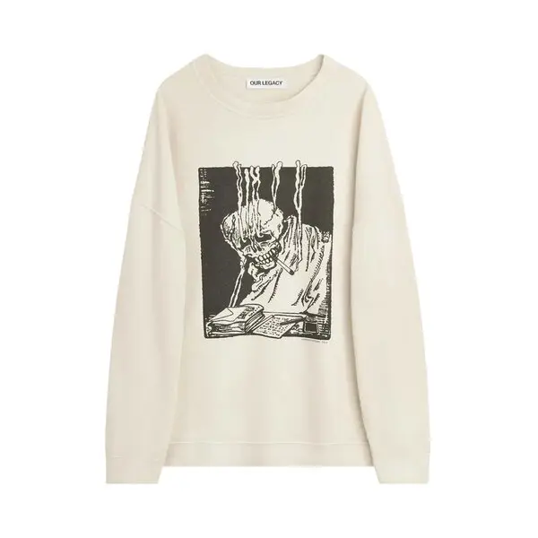 Our Legacy Printed Slack Sweatshirt