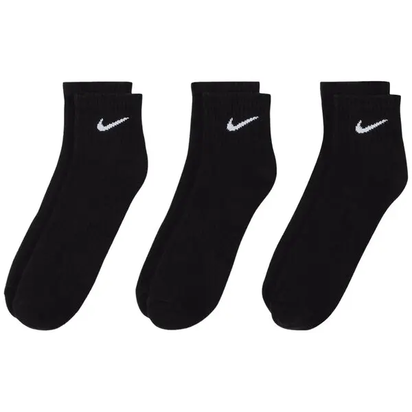Nike Everyday Cushioned Ankle Socks - Black