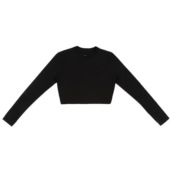Nike Nsw Chill Knit Slim Long-sleeve Cropped Top