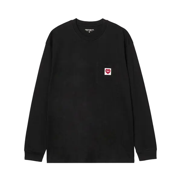 Carhartt Work In Progress Long-sleeve Pocket Heart T-shirt