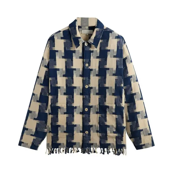 Kith Jumbo Houndstooth Overshirt - Multicolor
