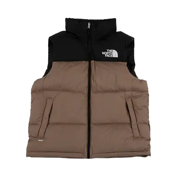 The North Face 1996 Retro Nuptse Vest - Brown