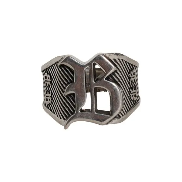 Balenciaga Melrose Signet Ring - Silver