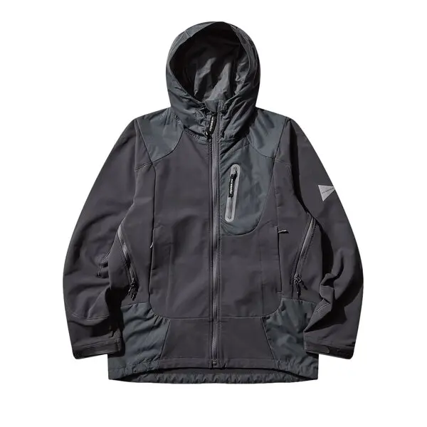 AND WANDER Stretch Shell Jacket - Grey