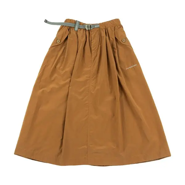 AND WANDER Oversized Cargo Skirt