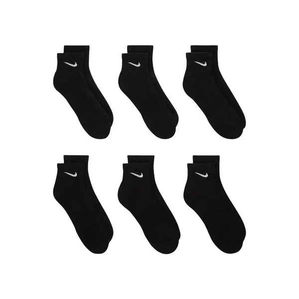 Nike Everyday Cushioned Ankle Socks - Black