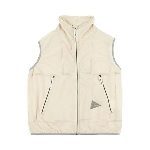 AND WANDER Pertex Wind Vest - White