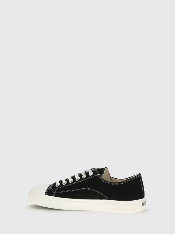 Moschino Lace-up Sneakers - Black