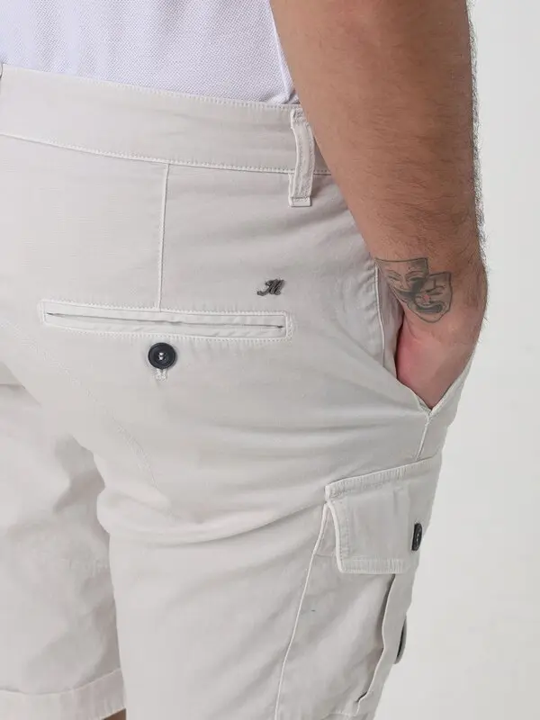 MASON'S Cargo Shorts - White