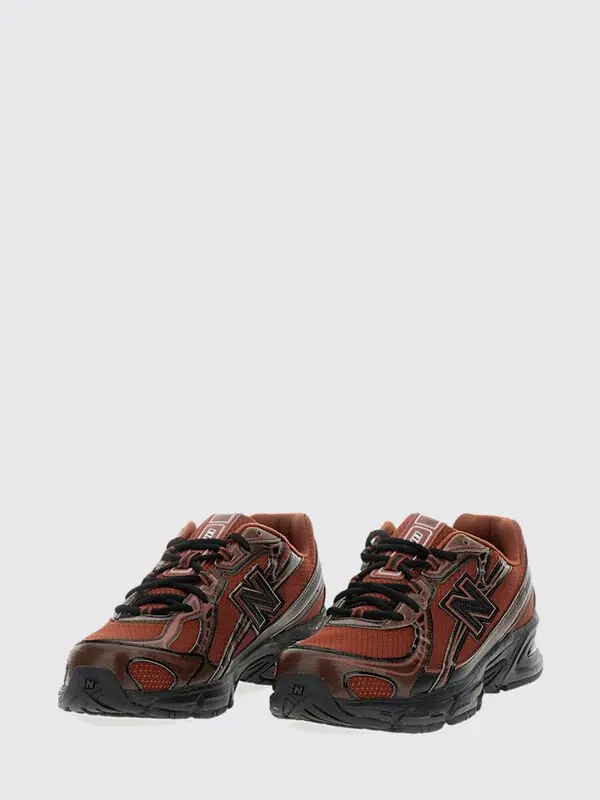 NEW BALANCE 740 Mesh And Rubber Sneakers - Brown