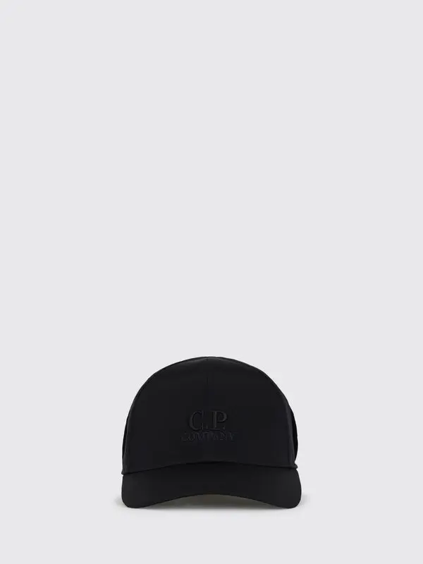 C.P. COMPANY Nylon Cap With Back Lenses - Black