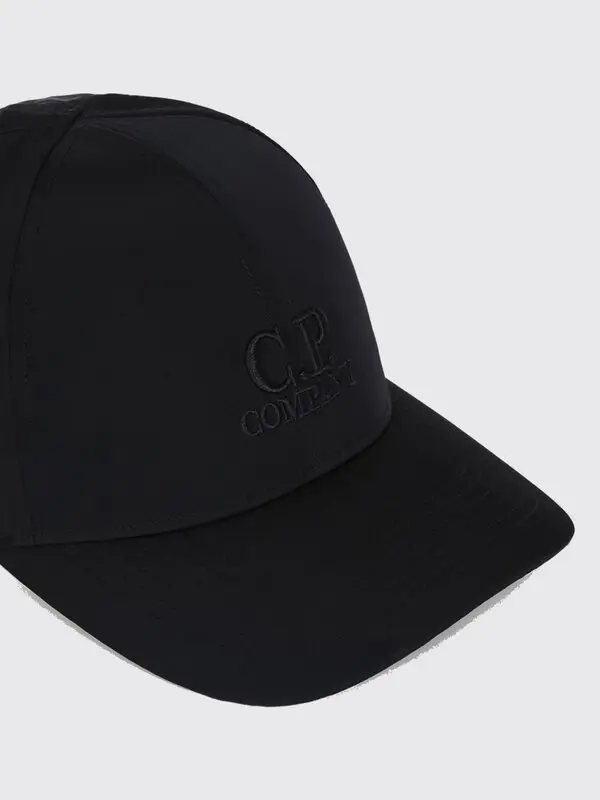 C.P. COMPANY Nylon Cap With Back Lenses - Black